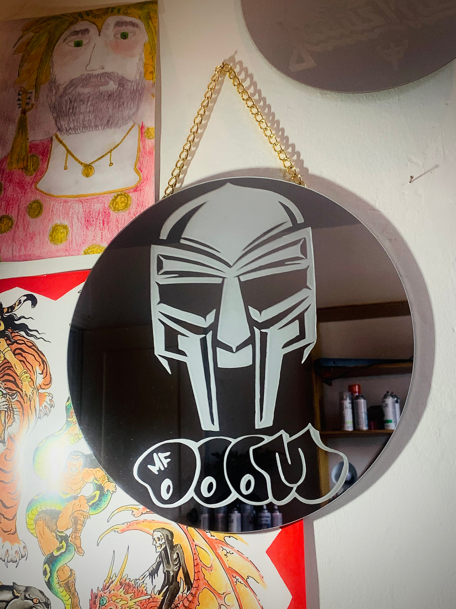 MF DOOM TRIBUTE MIRROR – White Hot Fire